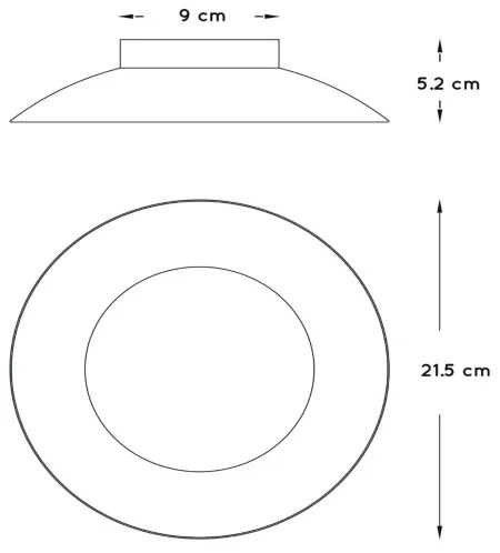 Lucide 79177/06/31 - LED stropní svítidlo FOSKAL LED/6W/230V 21,5 cm bílé