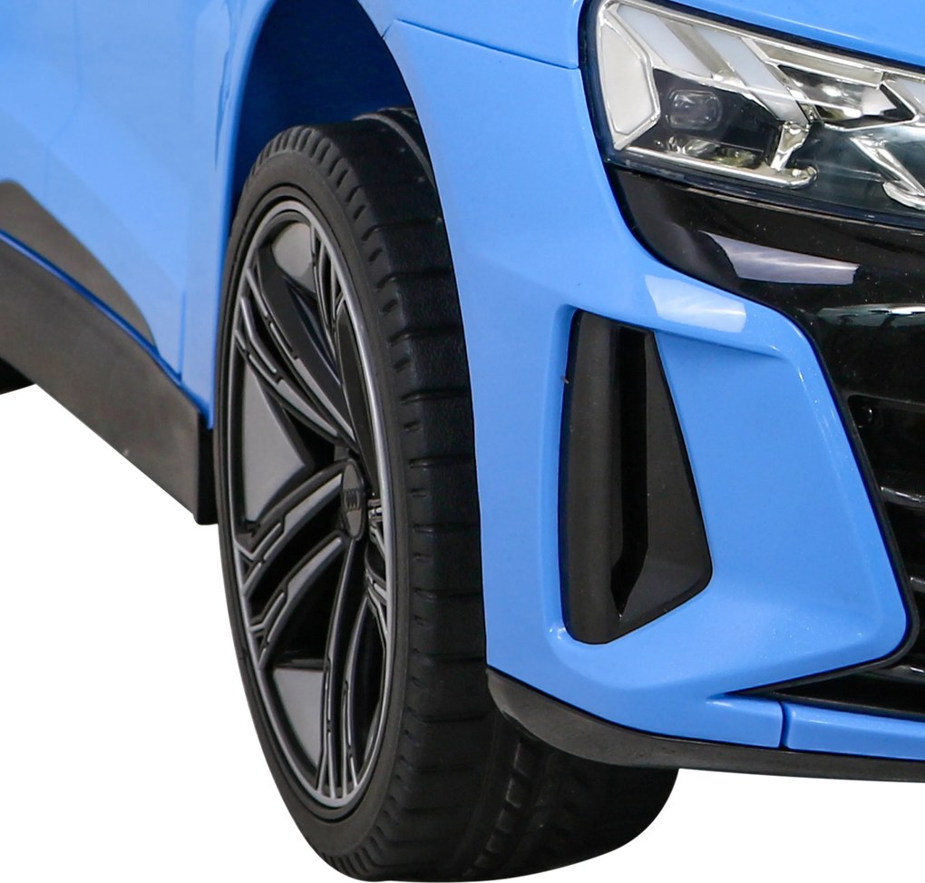 Ramiz Elektrické autíčko Audi RS E-Tron GT pro děti modré + dálkové ovládání + pohon 4x4