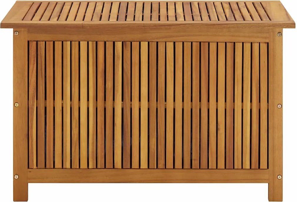 Zahradní úložný box 90 x 50 x 58 cm masivní akáciové dřevo 310282