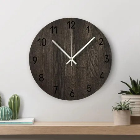 Nástěnné hodiny ze dřeva s luxusním kvalitním designem I SENTOP MAS024-3169