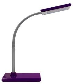 NIPEKO HT6101 FLEXO LED stolní LED lampička fialová