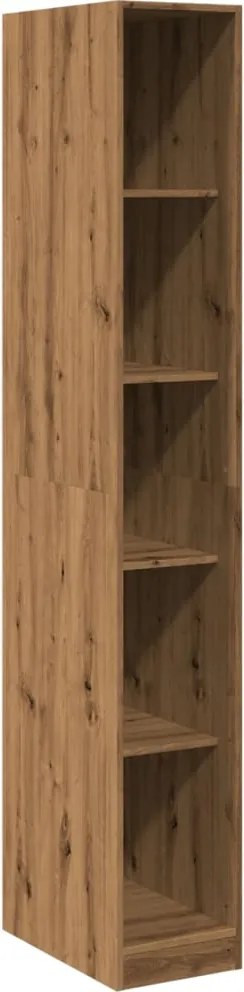 Šatní skříň dub artisan 30 x 50 x 200 cm kompozitní dřevo 3307710