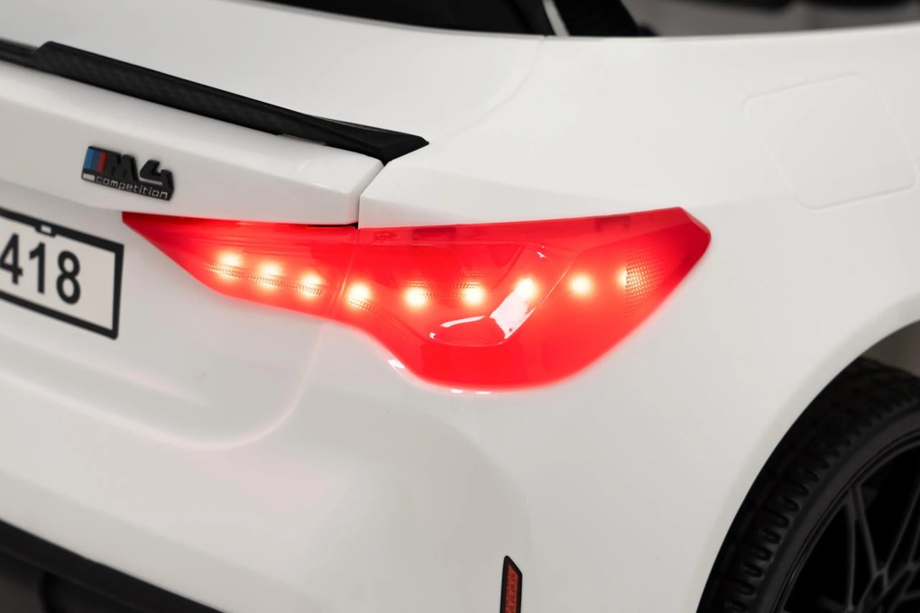 Ramiz Dětské elektrické auto BMW M4 Bílé