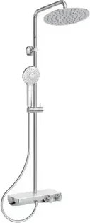 Ideal Standard - Sprchový set s termostatem, průměr 25 cm, 3 proudy, c