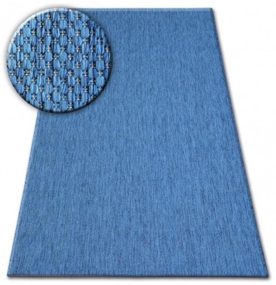 Kusový koberec Flat modrý 160x230cm