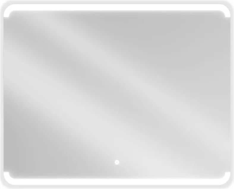 Mexen Nida, LED koupelnové zrcadlo s podsvícením 100x80 cm, 6000K, ochrana proti zamlžování, 9806-100-080-611-00
