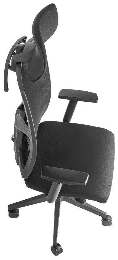 ALBA Ergonomická kancelářská židle BRENDA - černá síťovina / nosnost 150 kg
