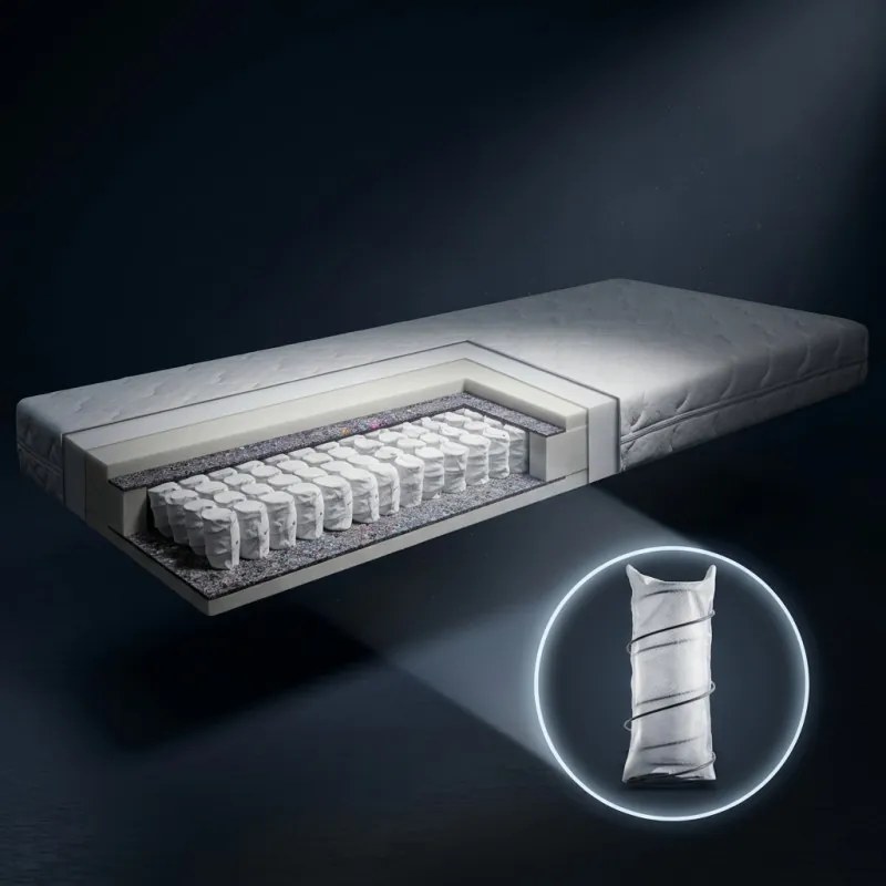Pružinový matrac OrtoSleep 90x200 EMI 1+1 zadarmo