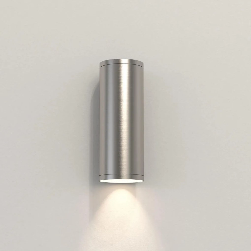 AST 1428002 Venkovní nástěnné svítidlo Ava 200 Coastal 6W GU10 kartáč. ocel - ASTRO Lighting