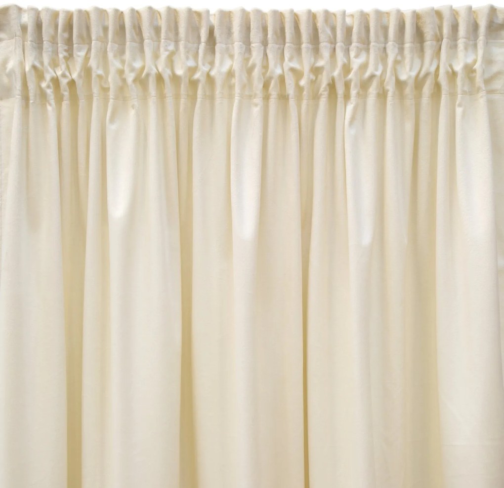 ZATEMŇOVACÍ ZÁVĚS NA PÁSCE PIERRE CARDIN SIBEL 140X270 CM KRÉMOVÁ