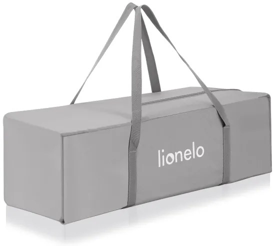 Lionelo - Cestovní postýlka 3v1 ELLEN Grey Concrete