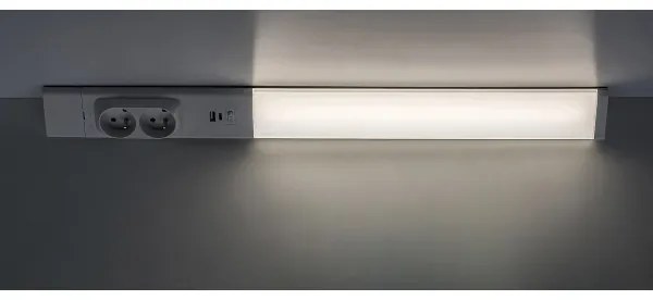 Rabalux 78042 - LED Podlinkové sv. se zás. BILAL E LED/18W/230V 4000K 60 cm bílá