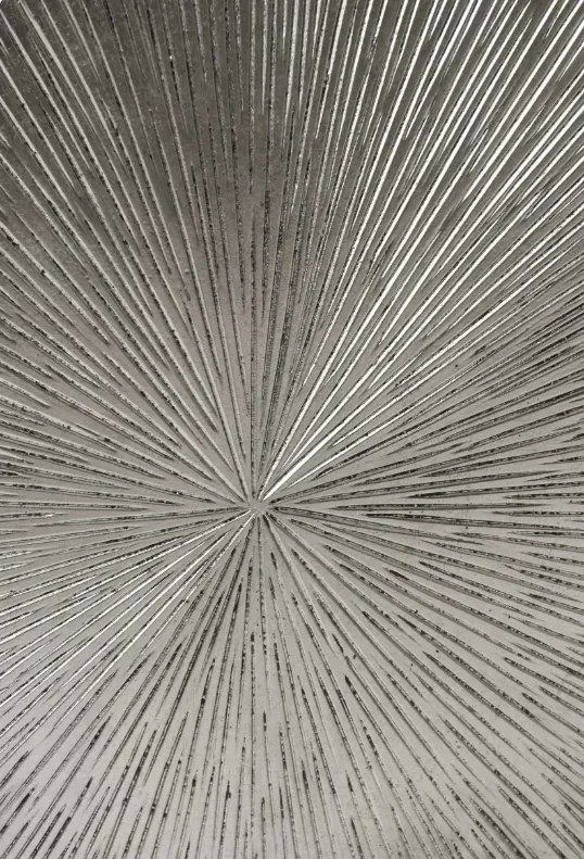 Květináč ELEMENTO, sklolaminát, šířka 88 cm, stříbrný