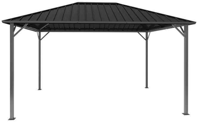 Zahradní altán Garden Point Itaka 3x4 antracitové barvy