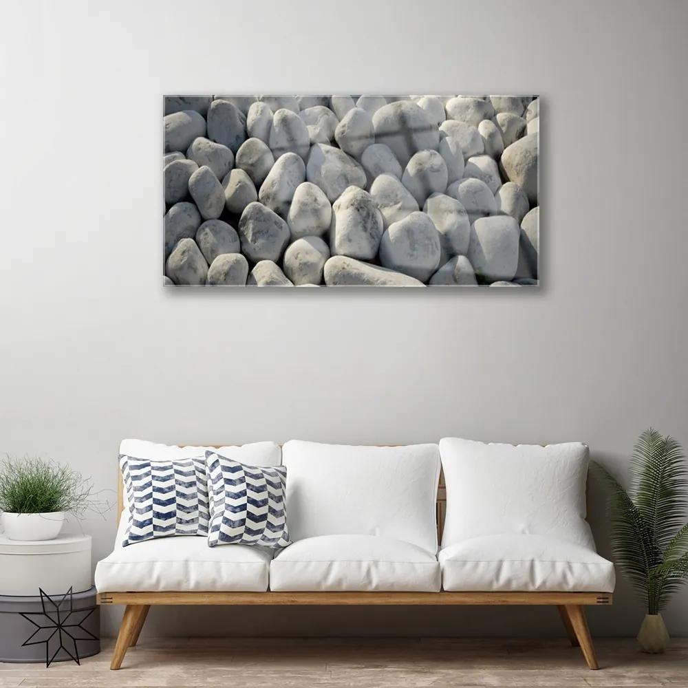akrylový obraz Kameny Umění 100x50 cm