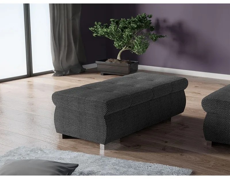 Čalouněný taburet Herkules velký, Potah: Lumo 65