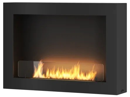 InFire - Nástěnný BIO krb 80x56 cm 3kW černá