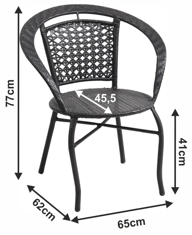 Zahradní jídelní set LASAN 2+1 Tempo Kondela