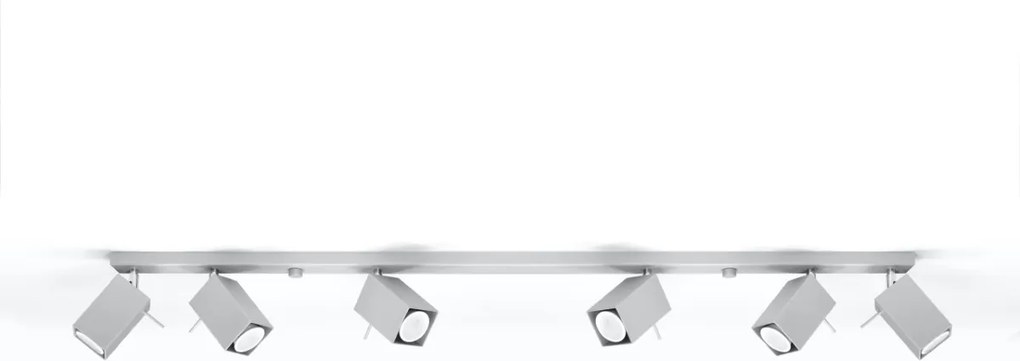Sollux Lighting Stropní svítidlo MERIDA 6L šedé