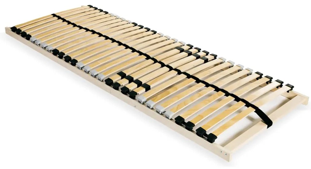 Lamelový rošt postele s 28 lamelami 7 zón 80 x 200 cm 246444