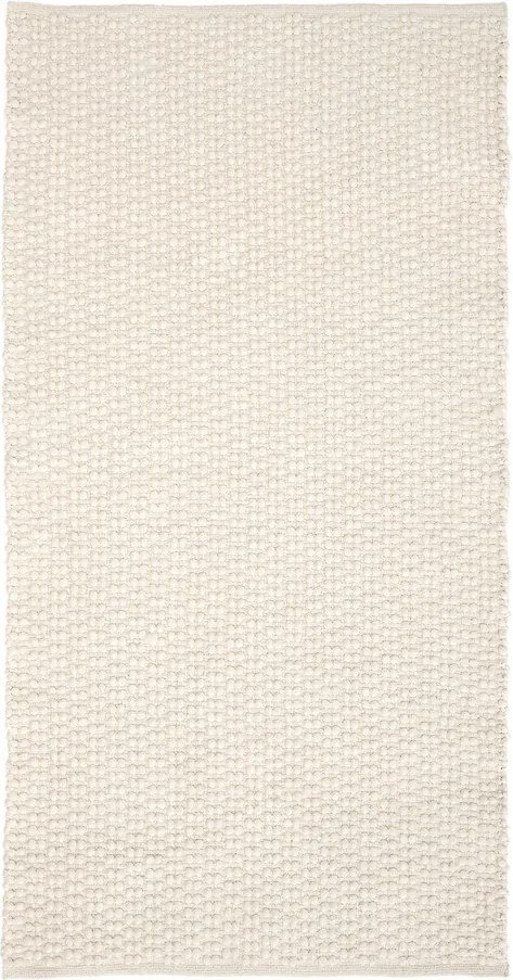 Krémový ručně tkaný běhoun s příměsí bavlny 70x140 cm Mascarell – Kave Home