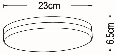 Lucide 79111/24/30 - LED Koupelnové svítidlo BISKIT LED/12W/230V IP44 černá