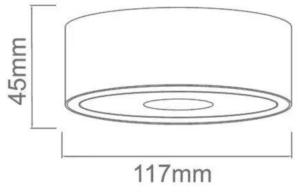 Moderní bodové svítidlo Neo Slim LED bílá matná