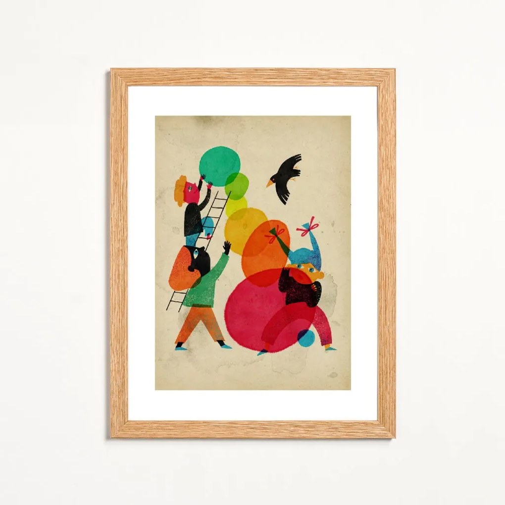 Magda Andresová | Hra Rám: Bílý, Velikost: 70 x 50 cm