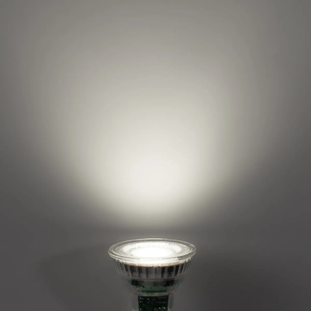 Sada 5 čirých stmívatelných LED žárovek GU10 50mm 2,5W 450 lm 6500K