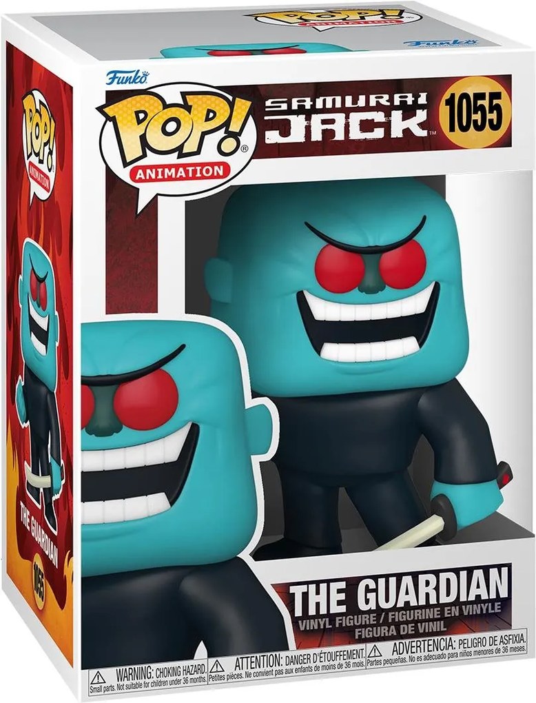 Funko pop animation: samurai jack s1 - the guardian