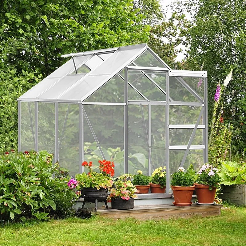 InternetovaZahrada - Zahradní skleník - 190 x 195 x 195 - plocha 3,7 m² - objem 5,85 m³