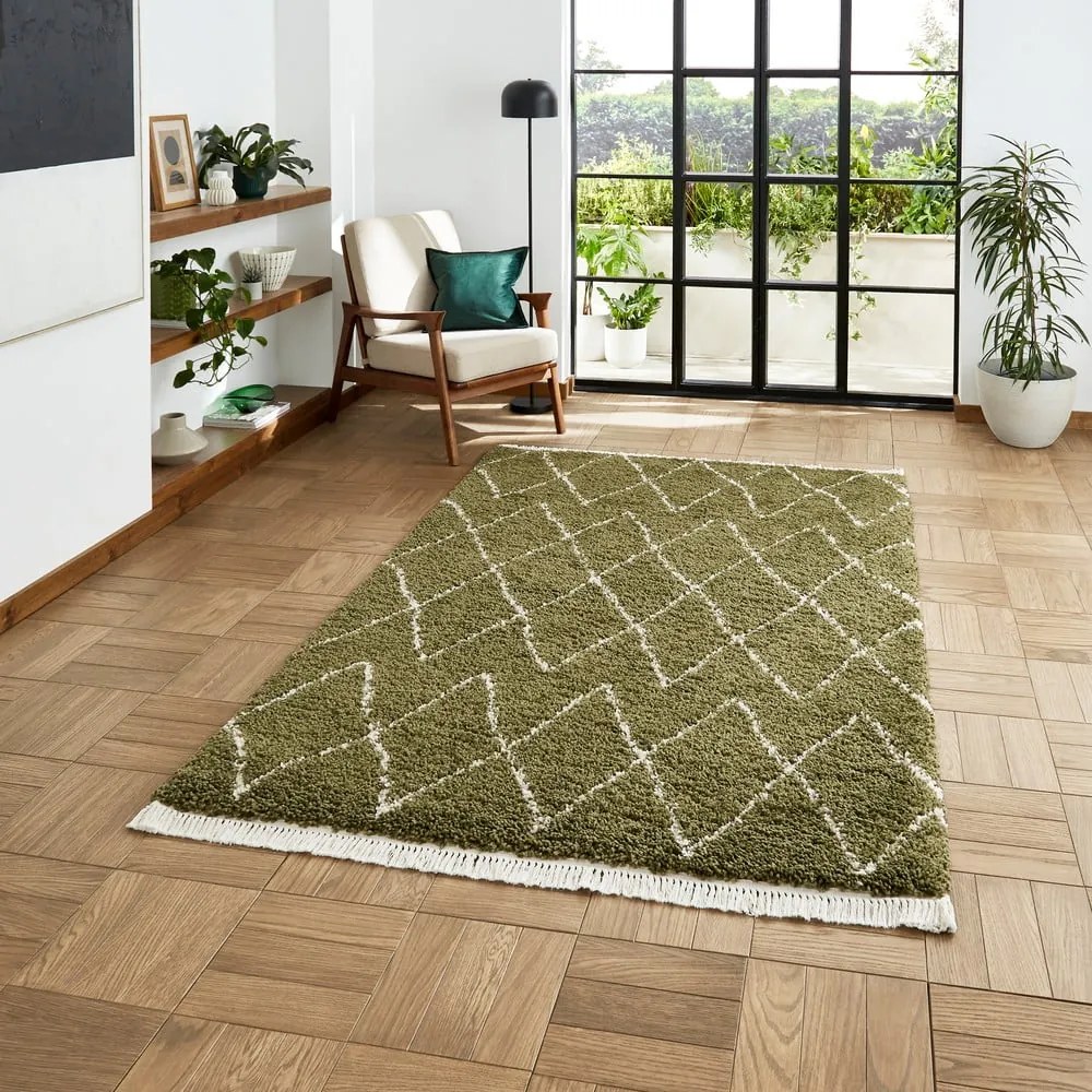 Zelený koberec 120x170 cm Boho – Think Rugs