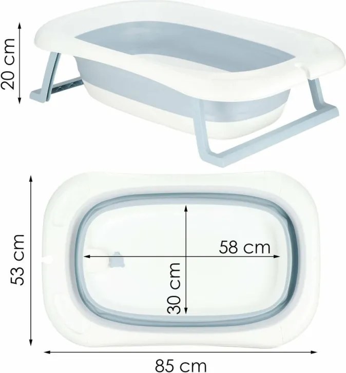 Skládací vanička pro děti SPRINGOS HA5113