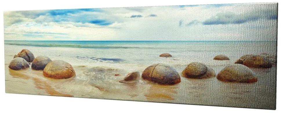 Obraz na plátně Sea stone PC022 30x80 cm