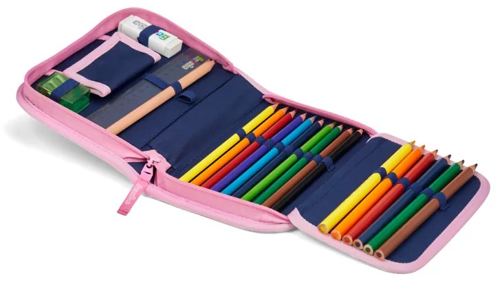 Školní penál Ergobag - Magic růžový