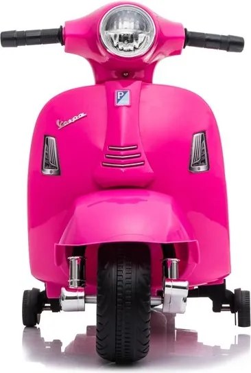 LEAN CARS Elektrický skútr Vespa GTS 300 Mini růžový