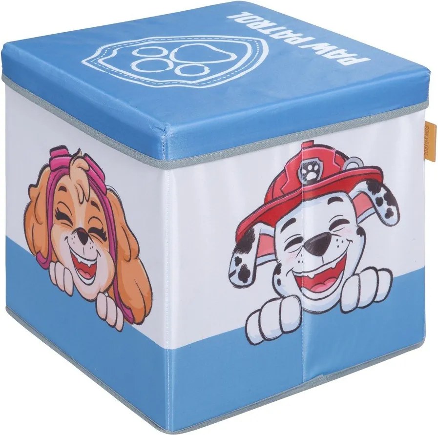 Látkový dětský organizér na hračky 30x30x30 cm Paw Patrol – Roba