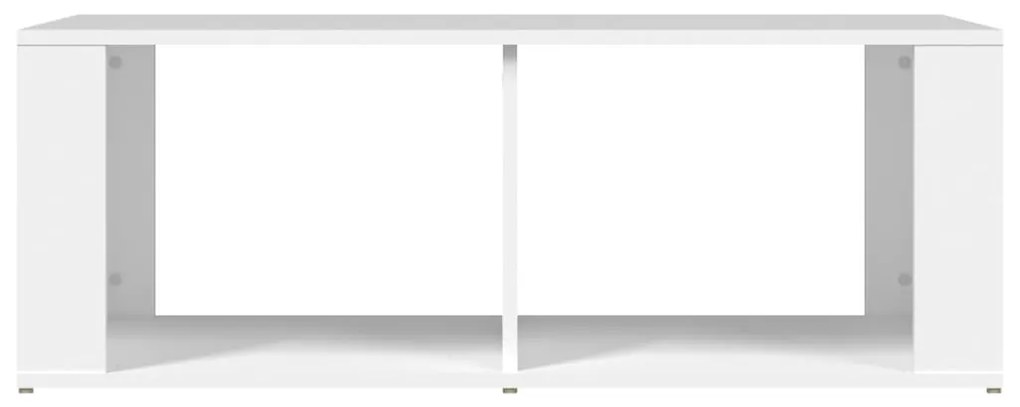 Konferenční stolek bílý 100 x 50 x 36 cm kompozitní dřevo - Default Title