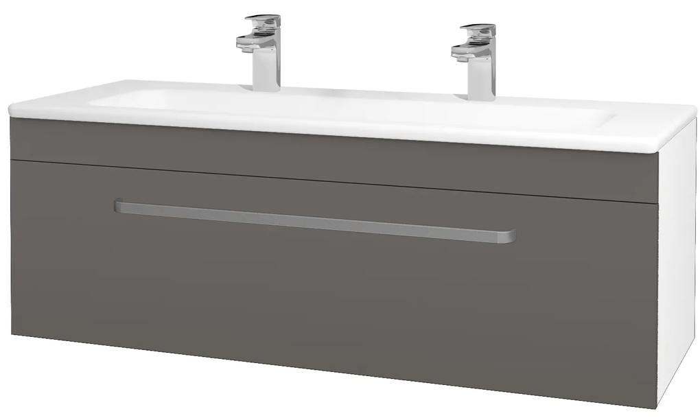 Dřevojas Koupelnová skříň ASTON SZZ 120 Varianta: D15 Nebraska / Úchytka T03 / D15 Nebraska