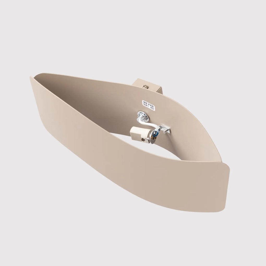 Sollux Lighting Nástěnné svítidlo TILA 30 taupe