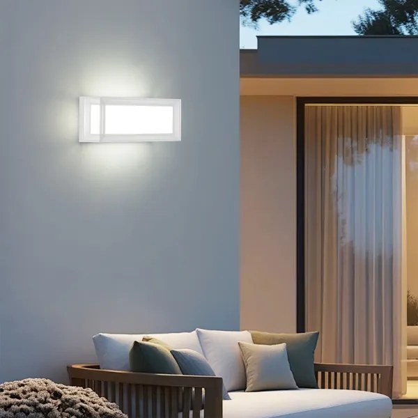 Brilagi - LED Venkovní nást. sv. PARKER LED/12W/230V 3000/4500/6000K bílá IP44