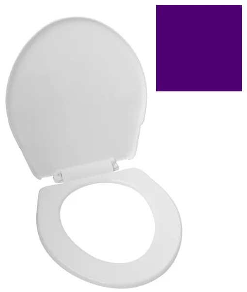 WC sedátko - fialová (1T-3551N FV) Slovplast