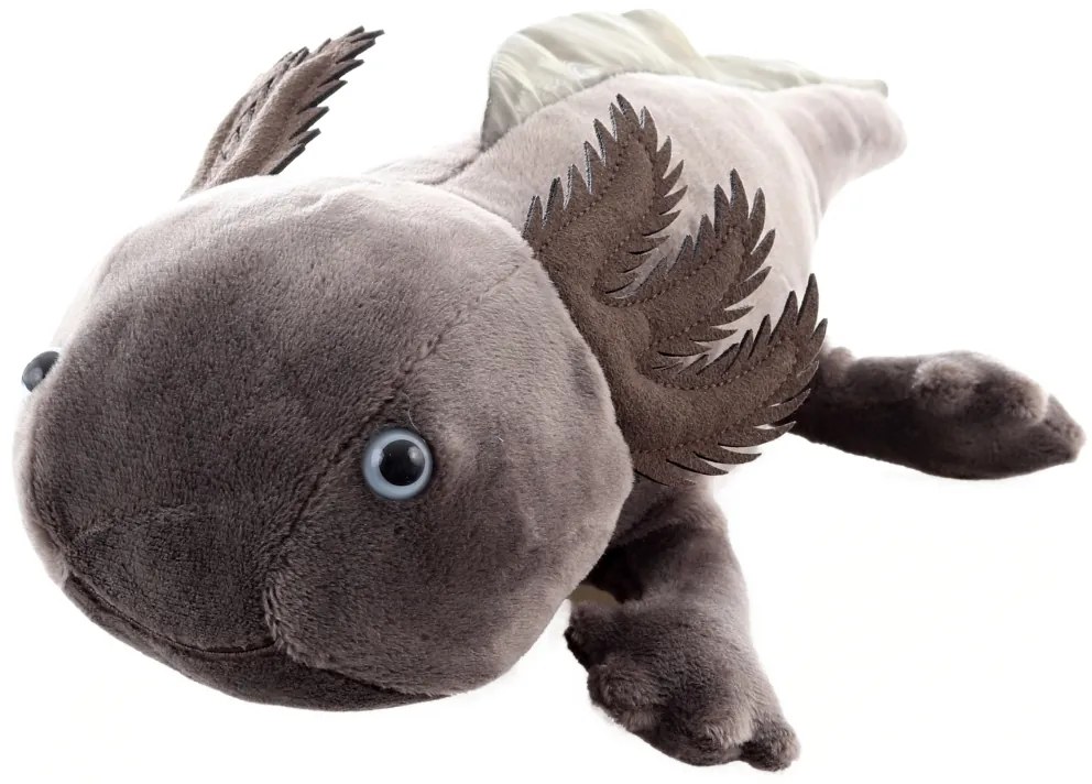 Plyš Axolotl šedý 32 cm ECO-FRIENDLY