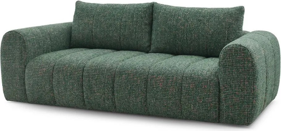 Tmavě zelená pohovka 242 cm Nesty – Bobochic Paris