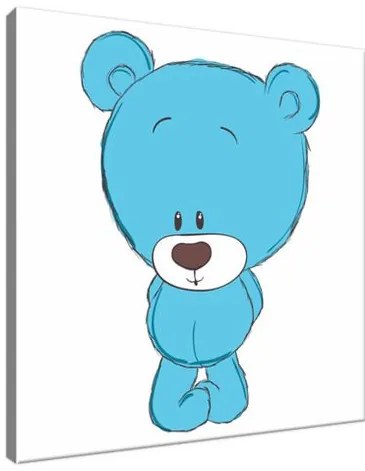 Tištěný obraz Modrý medvídek 30x30cm 3031A_1AI