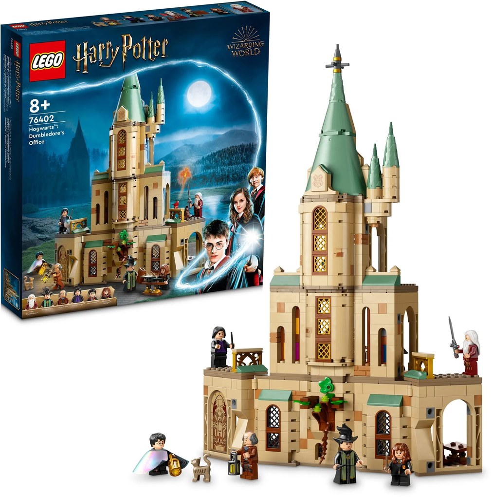 Lego stavebnice lego harry potter 76402 bradavice: brumbálova pracovna