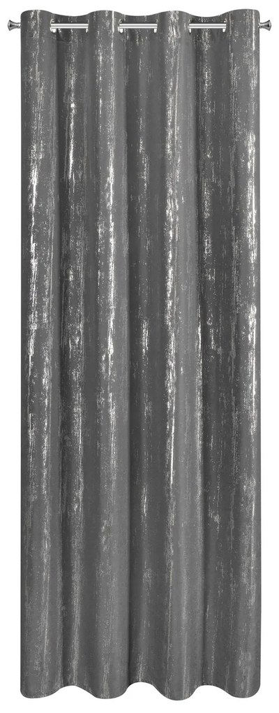 ZÁVĚS NA KROUŽCÍCH LIBI 140X250 CM VZOROVANÁ