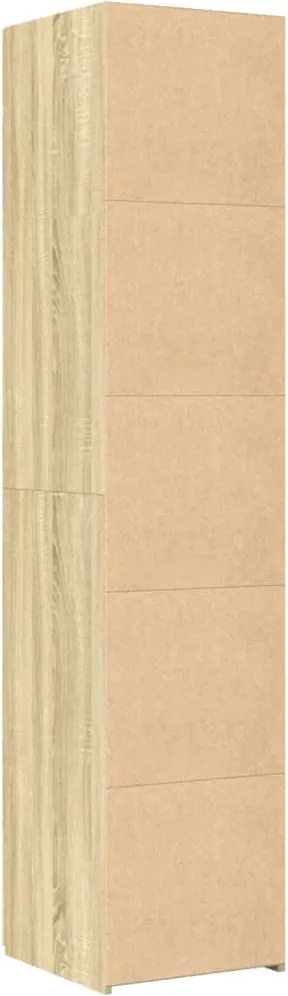 Skříň highboard dub sonoma 40 x 42,5 x 185 cm kompozitní dřevo 3281401