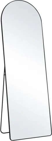 obloukové zrcadlo po celé délce 165,1 × 55,9 cm celotělové zrcadlo stojící závěsné