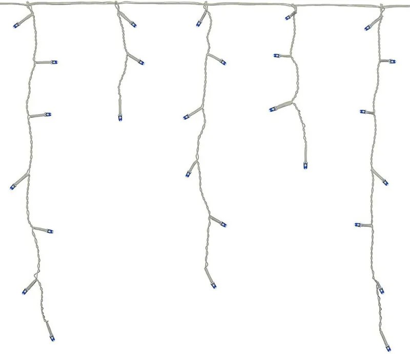LED krápníky - 22,5m, 500LED, 8 funkcí, IP44, modrá